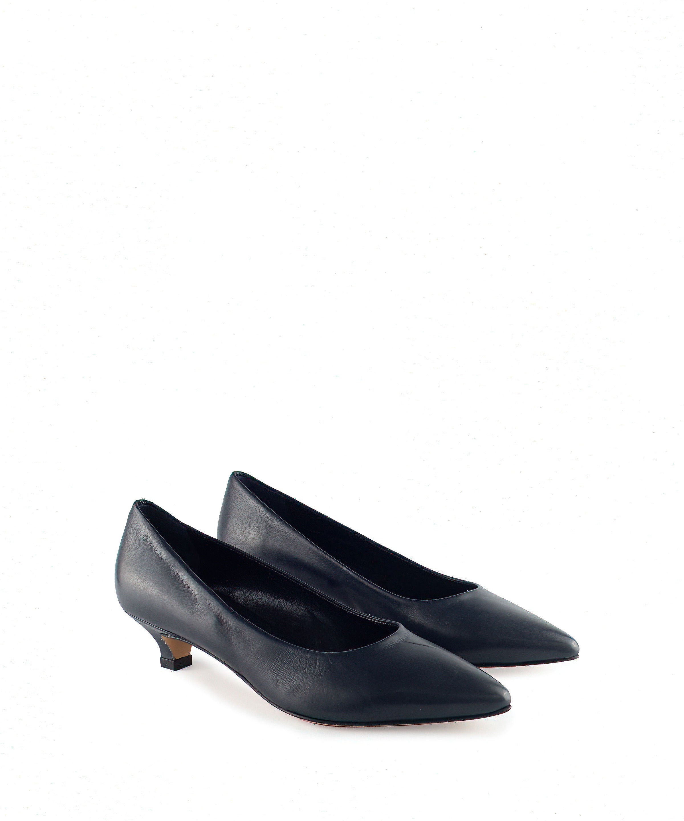 Scarpe Décolleté a punta blu navy - L'Artigiano di Brera